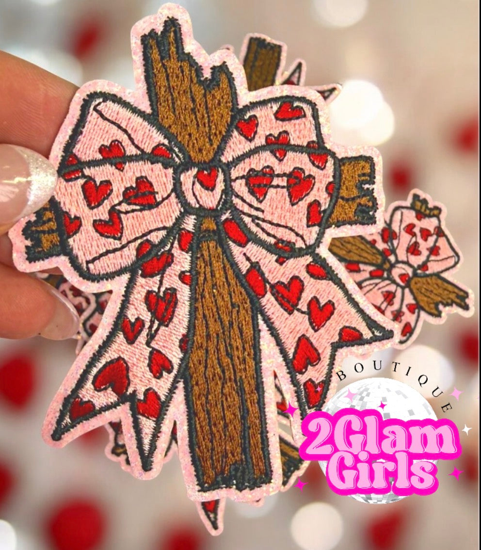 Heart bow Cross ️ – 2 Glam Girls Boutique